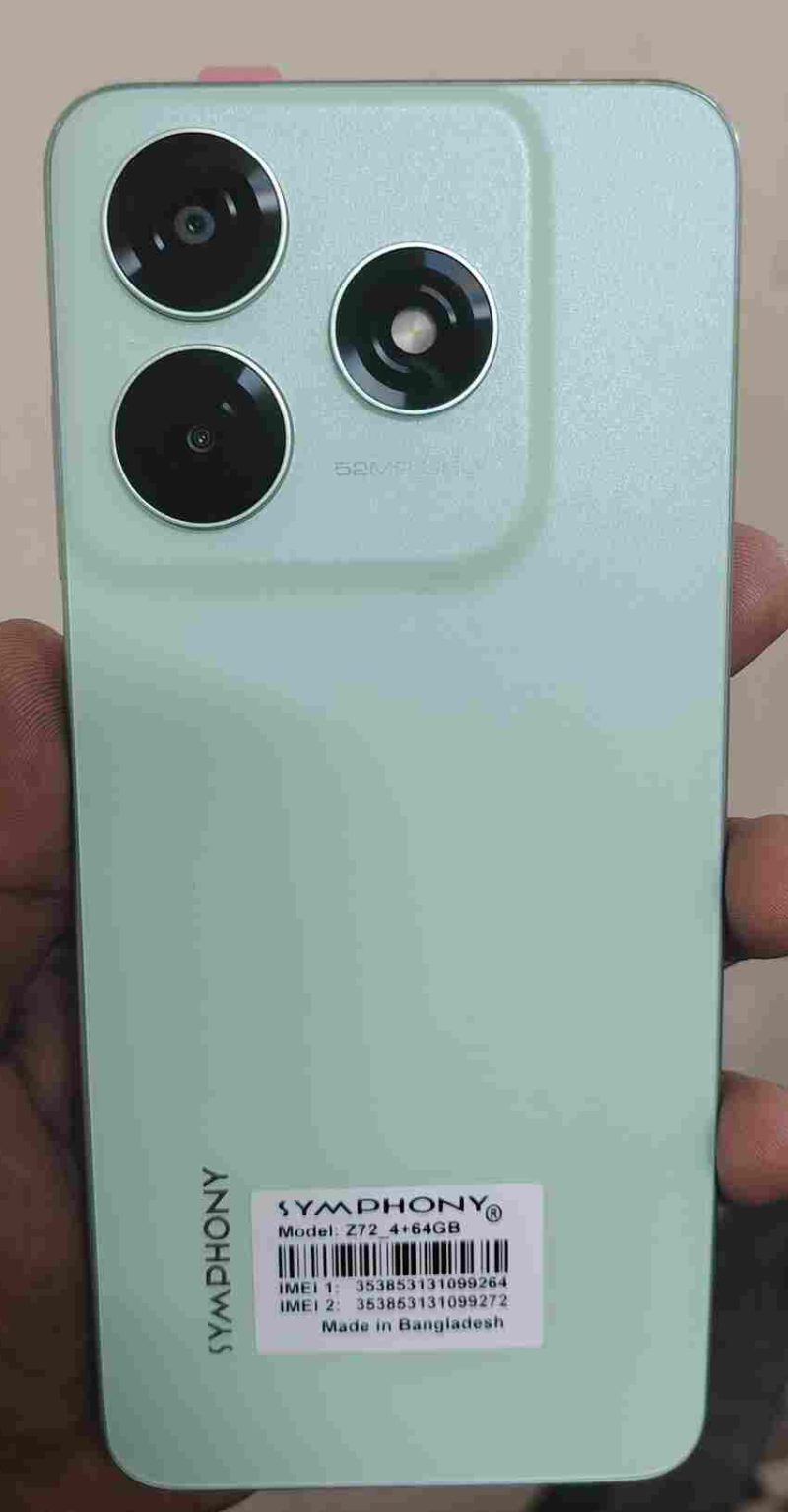 Symphony Z72 Flash File Official Tested Care Firmware - Pure Flash File